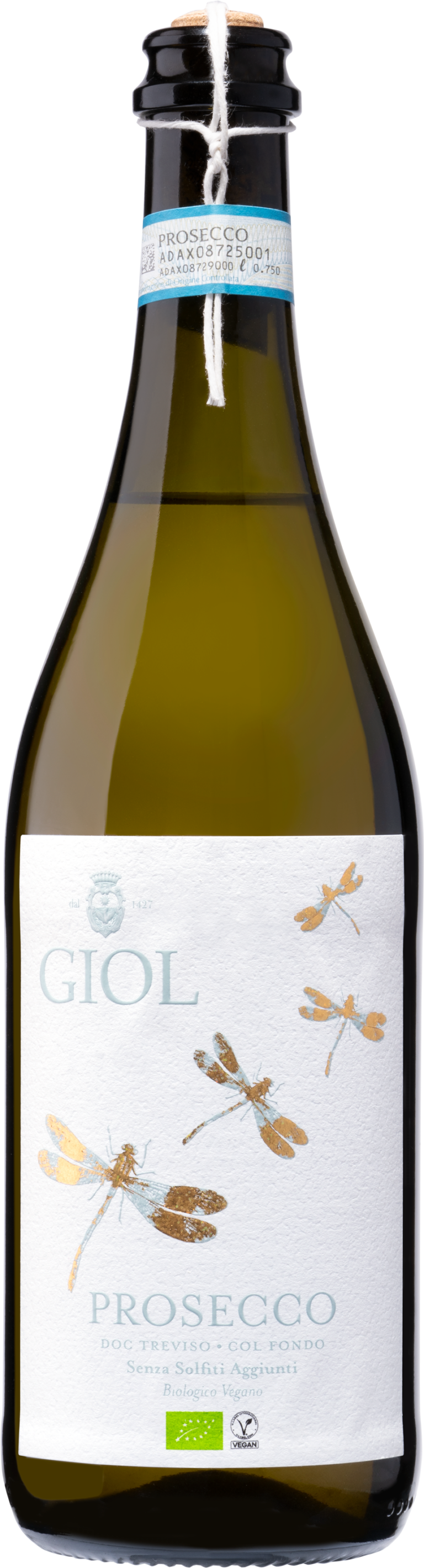 Prosecco Without Added Sulfites | Prosecco Col Fondo | Giol